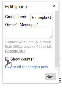 Chatango - Help - group chat owner