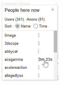 Chatango - Help - group chat owner